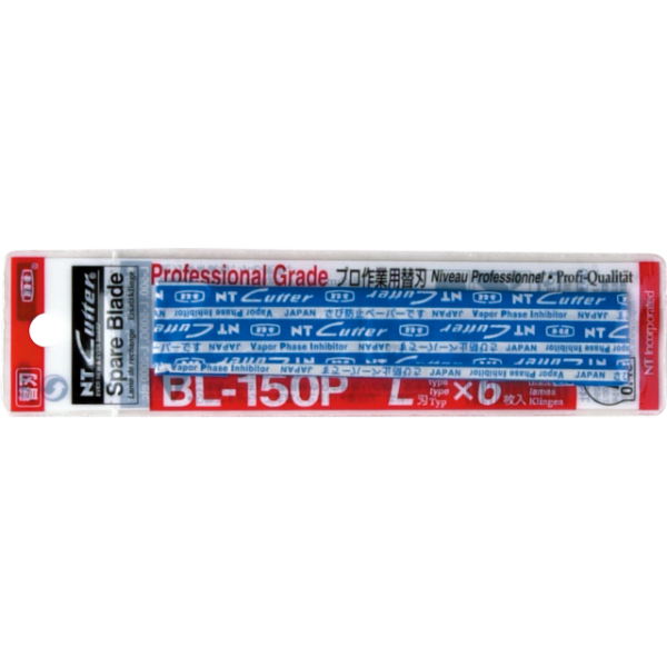 (BL-150P) £3.99 - NT Cutter BL-150P - 18mm Spare Silver Blades, Heavy ...